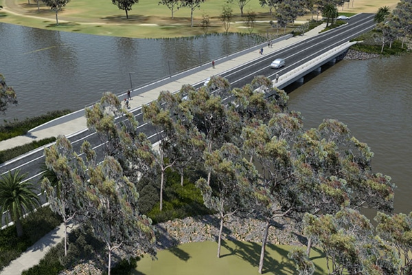 Foundations laid to build $12.8M Camp Street Bridge - Inside Construction