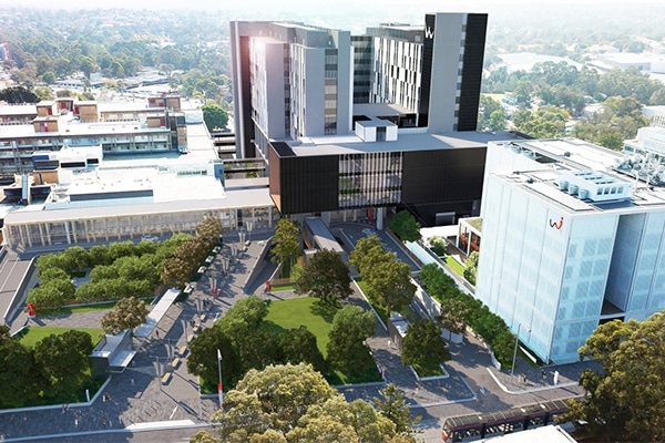 Western Sydney hospital building completed early, beds available for ...