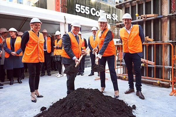 Building begins on $1.5B Collins Street precinct - Inside Construction