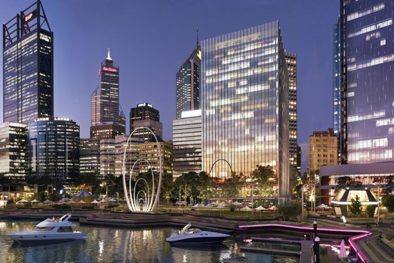 Construction underway on $500 million office building in Perth